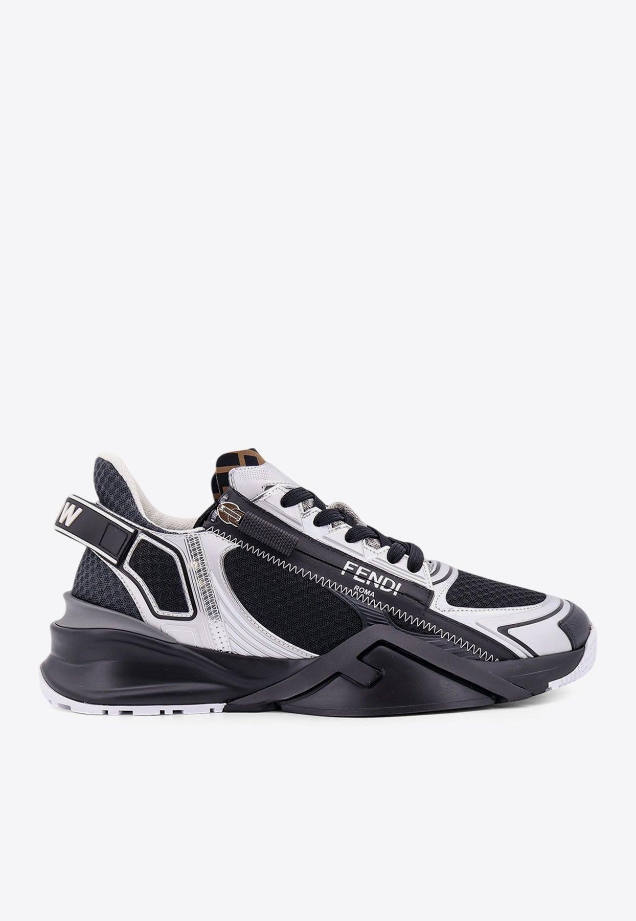 Fendi Flow Mesh Low-Top Sneakers in Blue for Men | Lyst