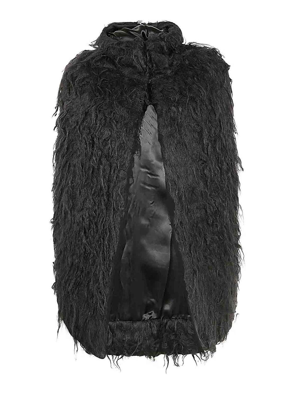 Rick Owens Classic Cape in Black | Lyst