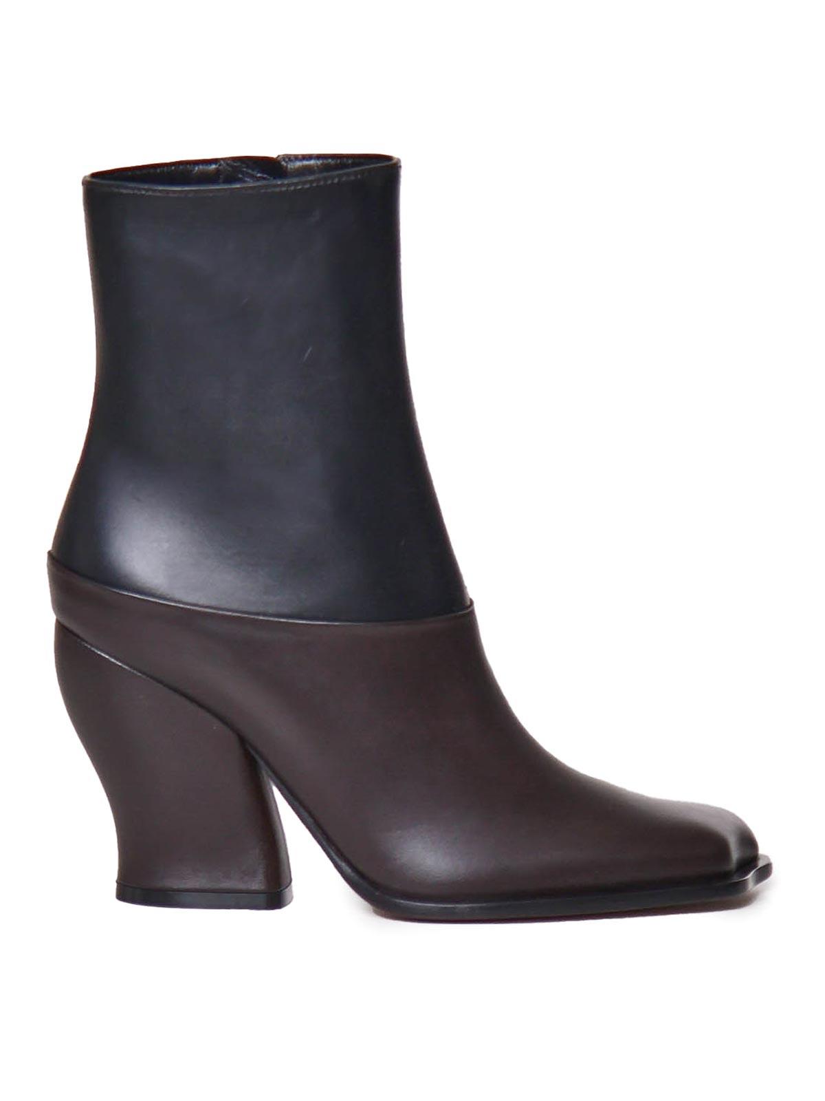 Loewe Waves Ankle Boots in Black | Lyst