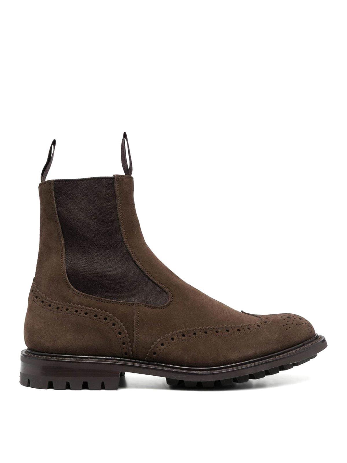 Tricker's Henry Beatles Commando Sole in Brown for Men | Lyst