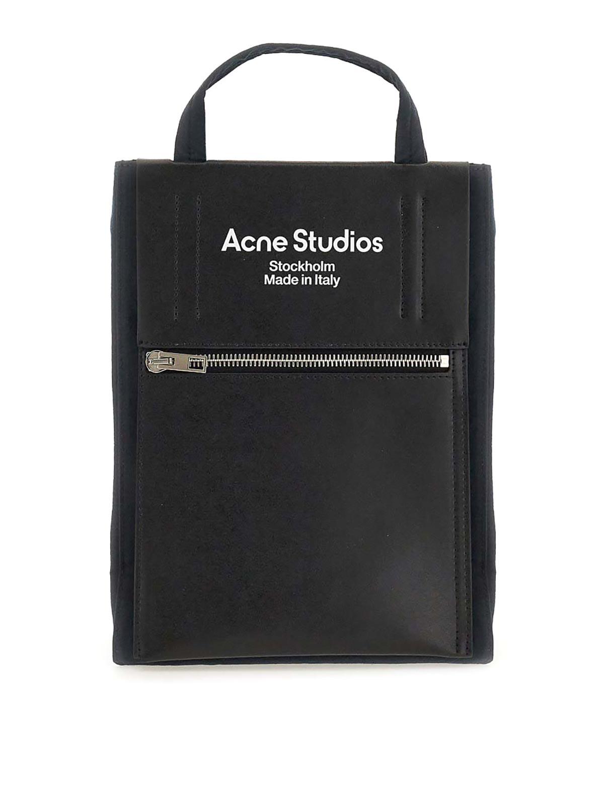 Acne Studios Papery Tote Bag in Black for Men | Lyst