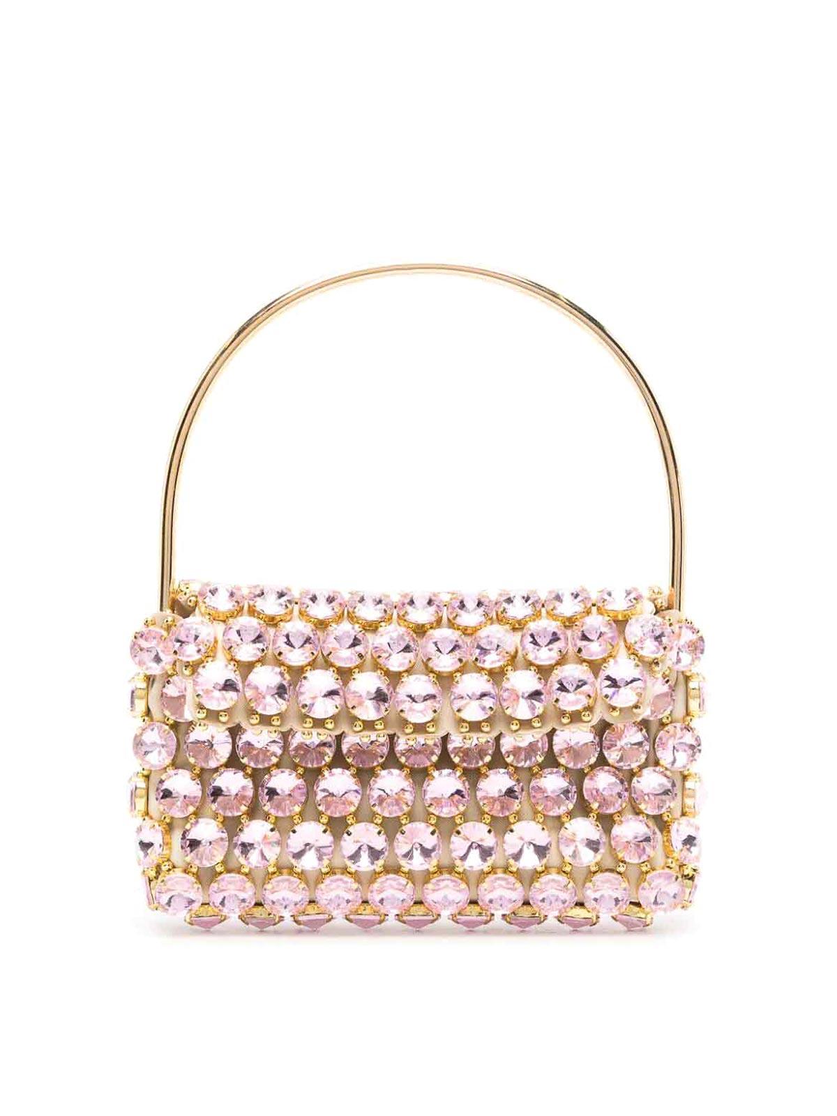 Vanina Clochette Baguette Bag in White | Lyst