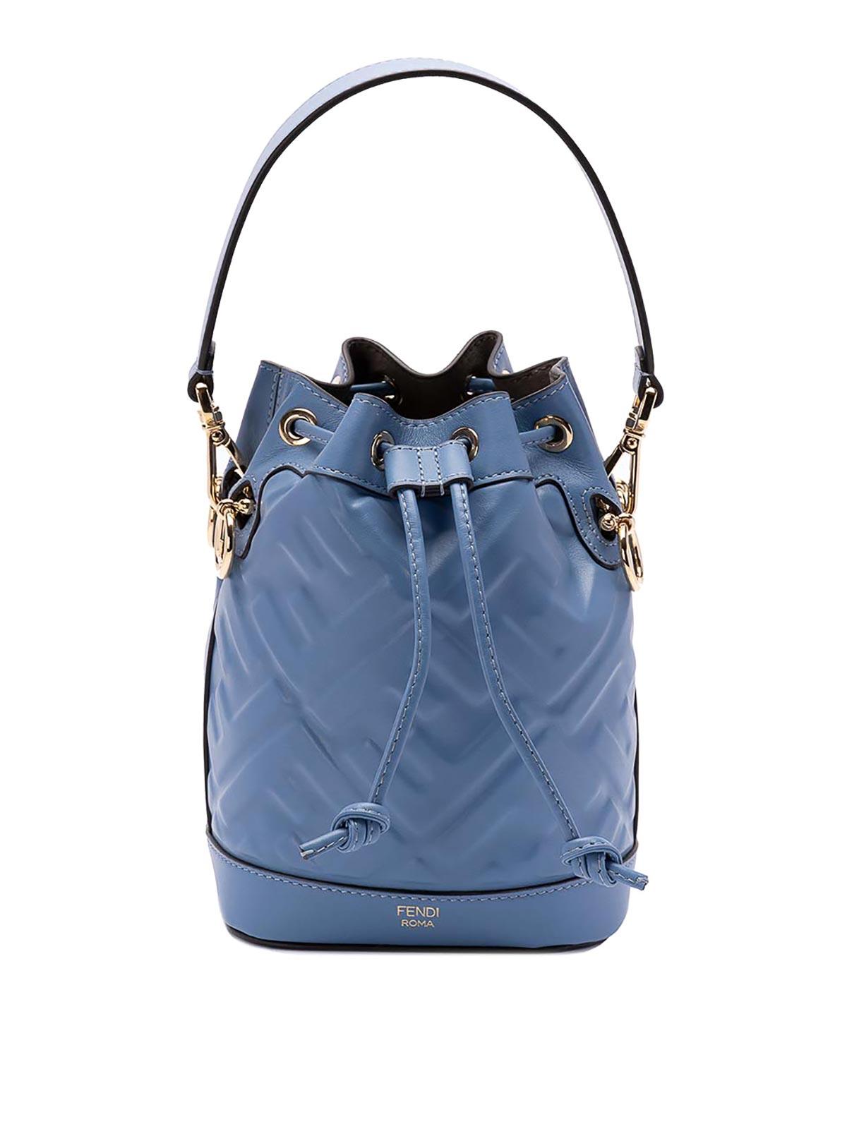 Fendi Mon Tresor Mini Bag in Blue | Lyst