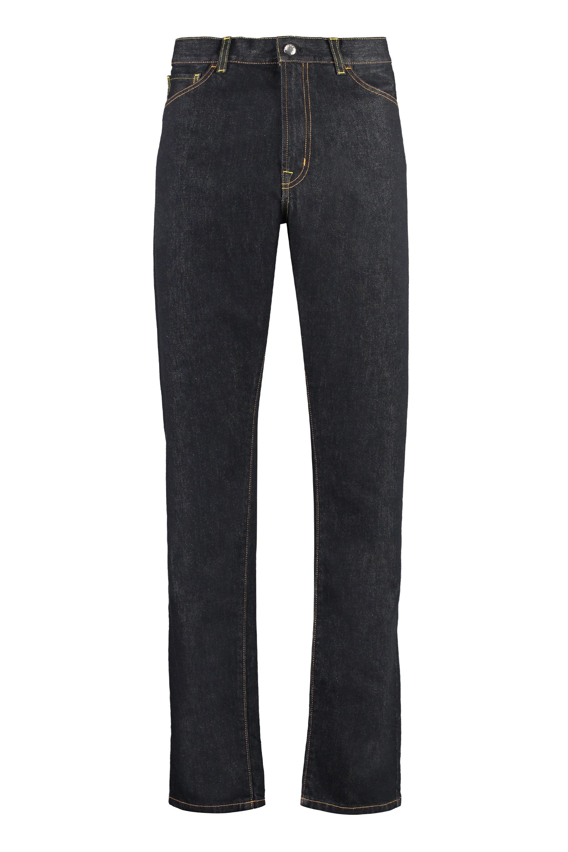 Moncler Genius Moncler X Frgmt- Straight Leg Jeans in Blue | Lyst