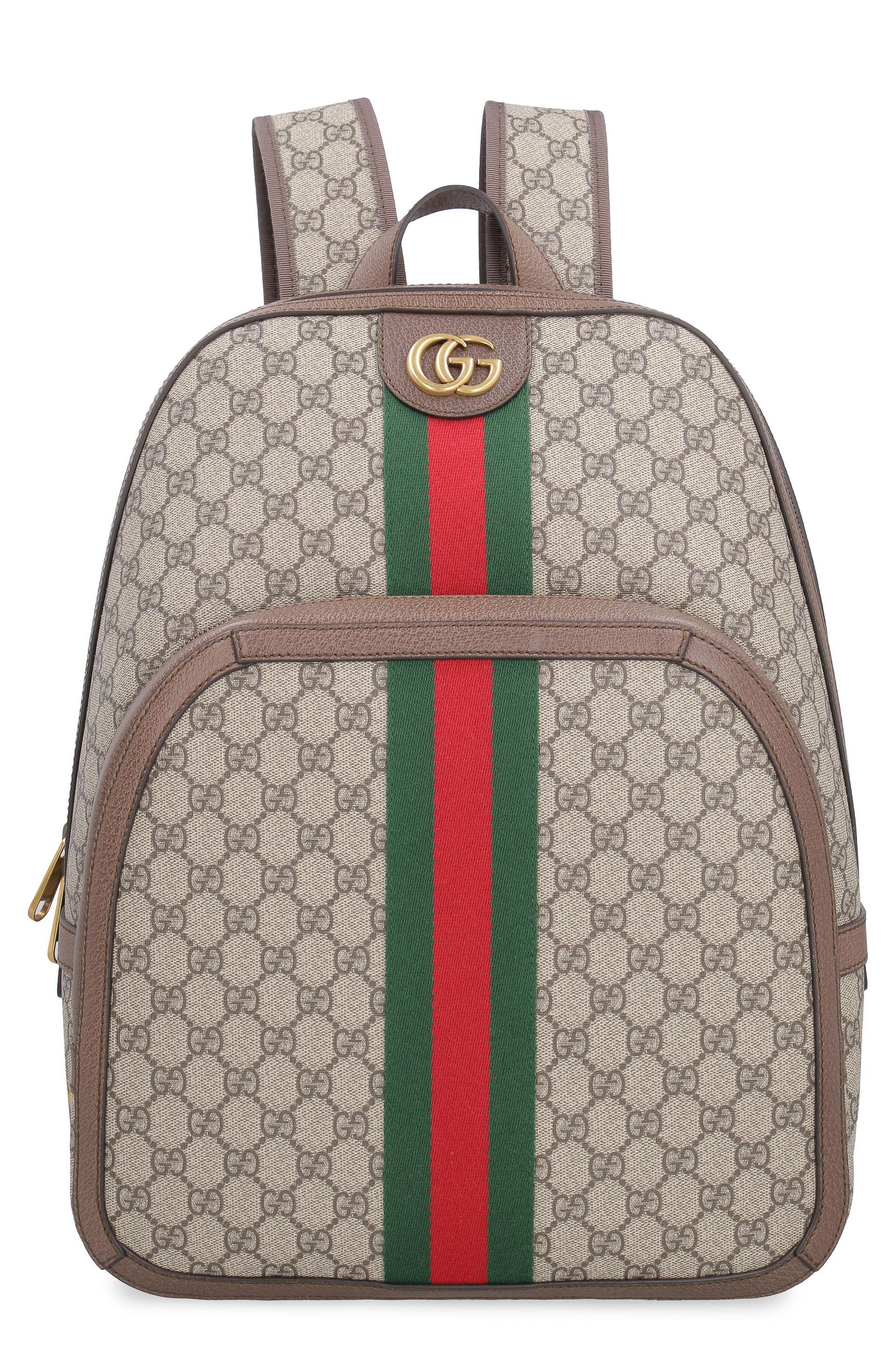 Gucci Ophidia gg Medium Backpack in Natural for Men | Lyst