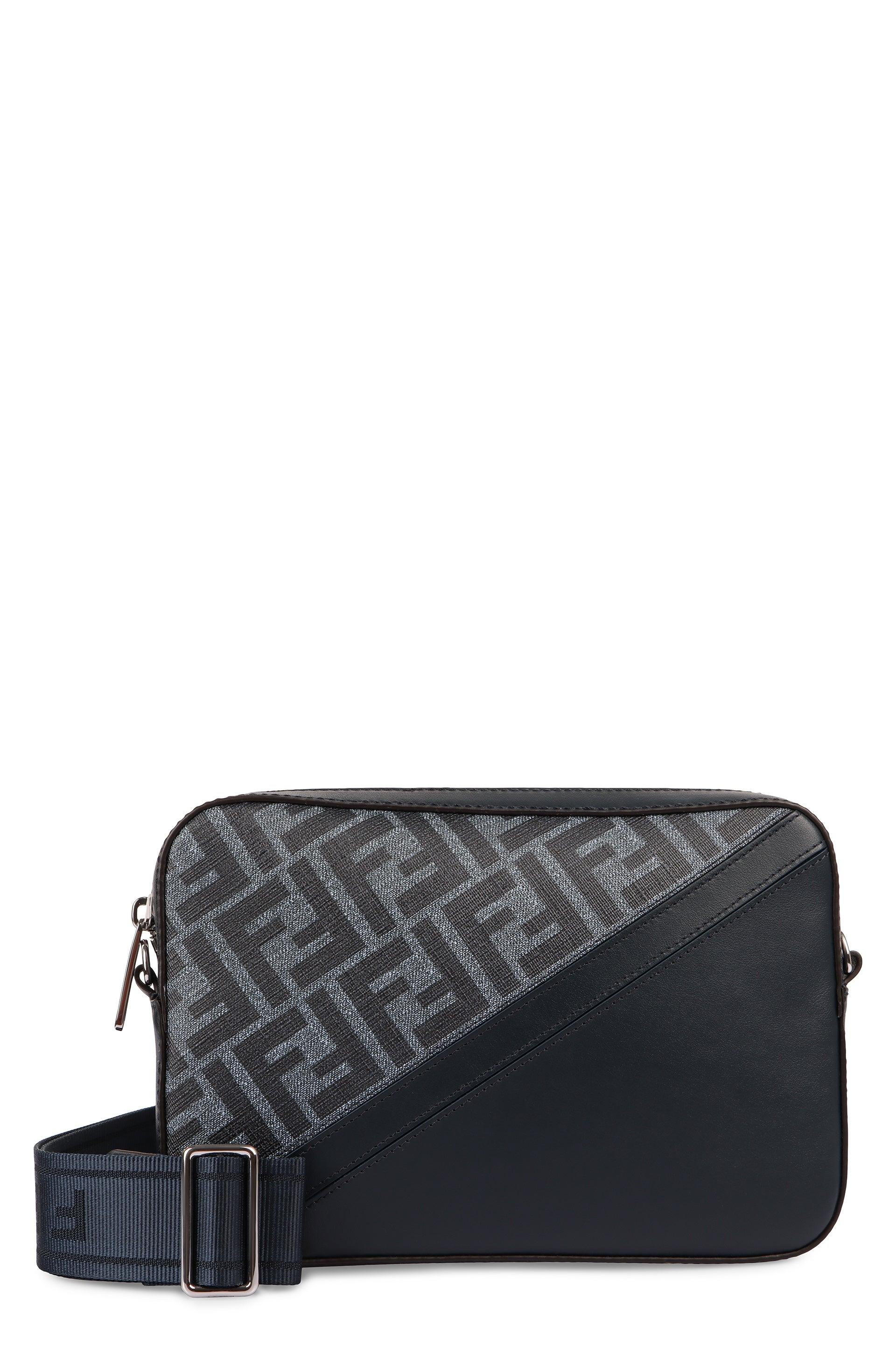 Fendi Diagonal Camera Case With Logo in Black for Men | Lyst