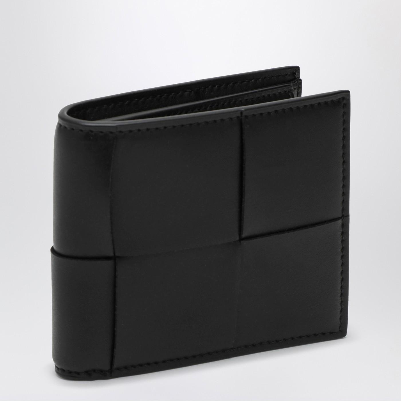 Bottega Veneta Bi-fold Cassette Wallet With Coin Purse in Black for Men ...