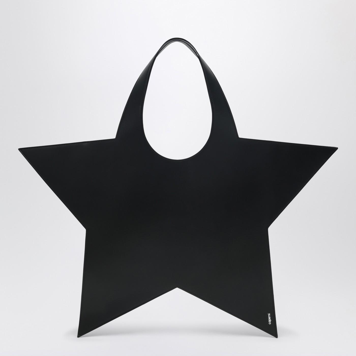 Coperni Star Leather Tote Bag in Black | Lyst