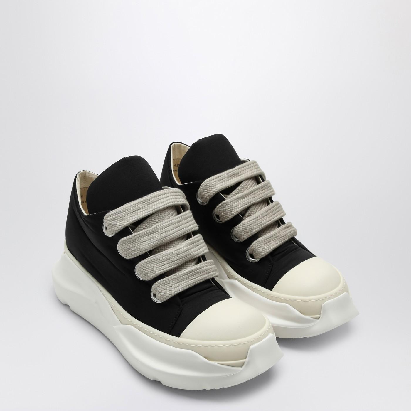 Rick Owens Abstract Low Jumbo Lace-Up Sneakers in Black for Rick Owens Abstract Low Jumbo Lace-Up Sneakers in Black for