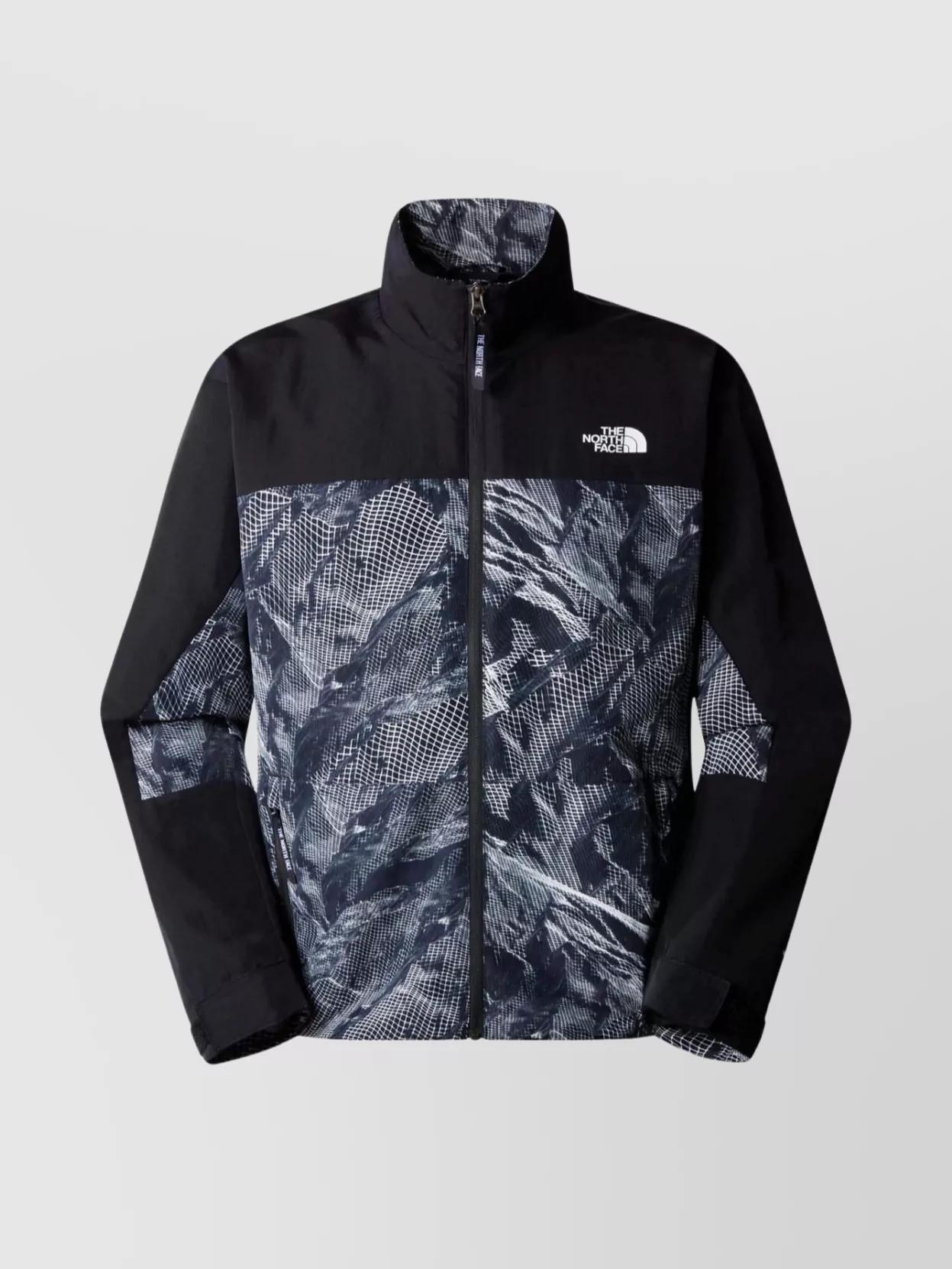 The North Face 3D Printed Breathable Track Jacket With Hand Pockets in ...