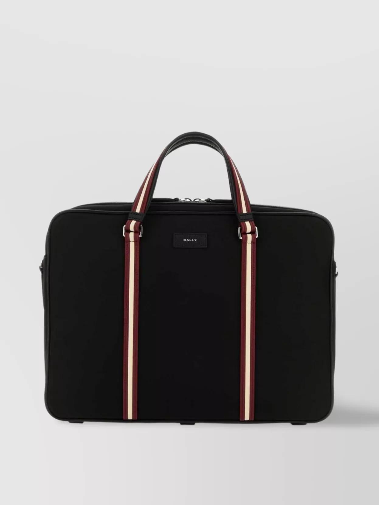 Bally Nylon Code Briefcase Double Handle in Black for Men | Lyst