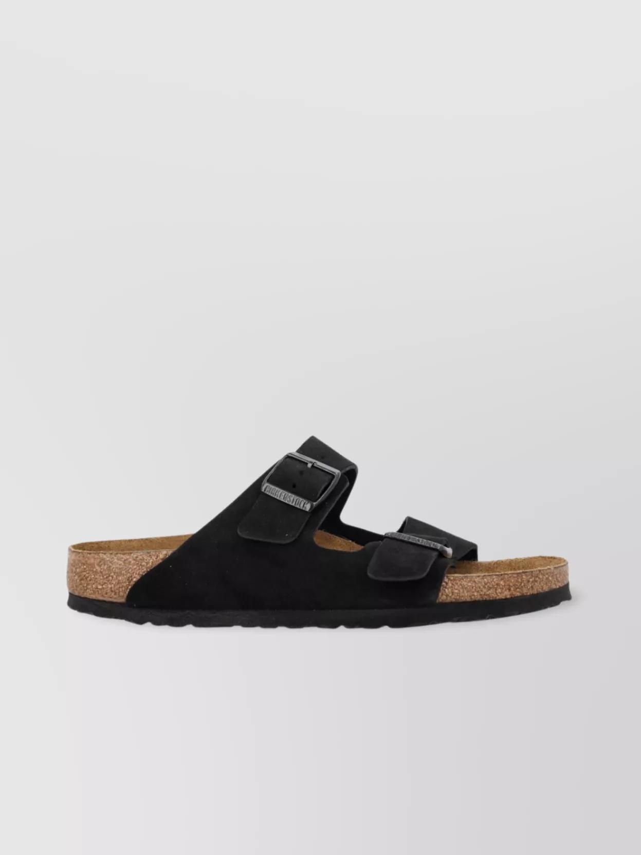 Birkenstock Suede Double Strap Sandals | Lyst