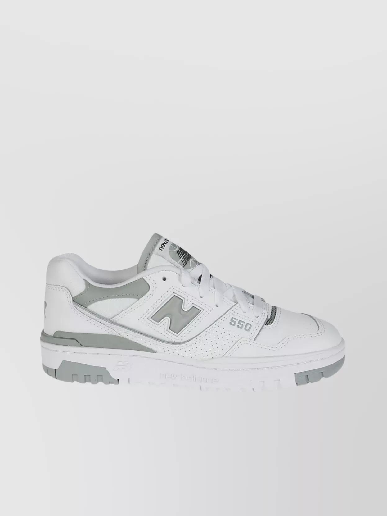 New Balance 550 Sneakers Midsole Collar Perforated Outsole in White | Lyst