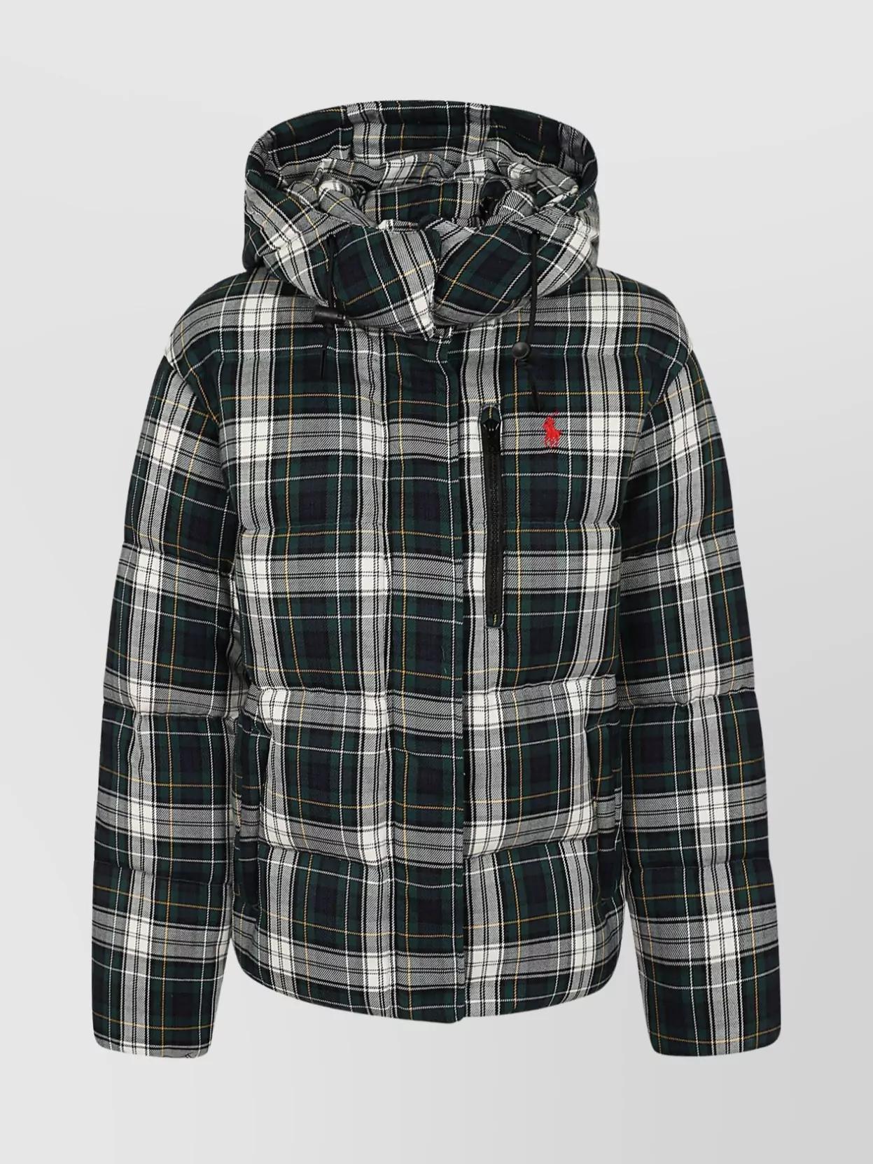 Polo Ralph Lauren Check Quilted Down Jacket | Lyst