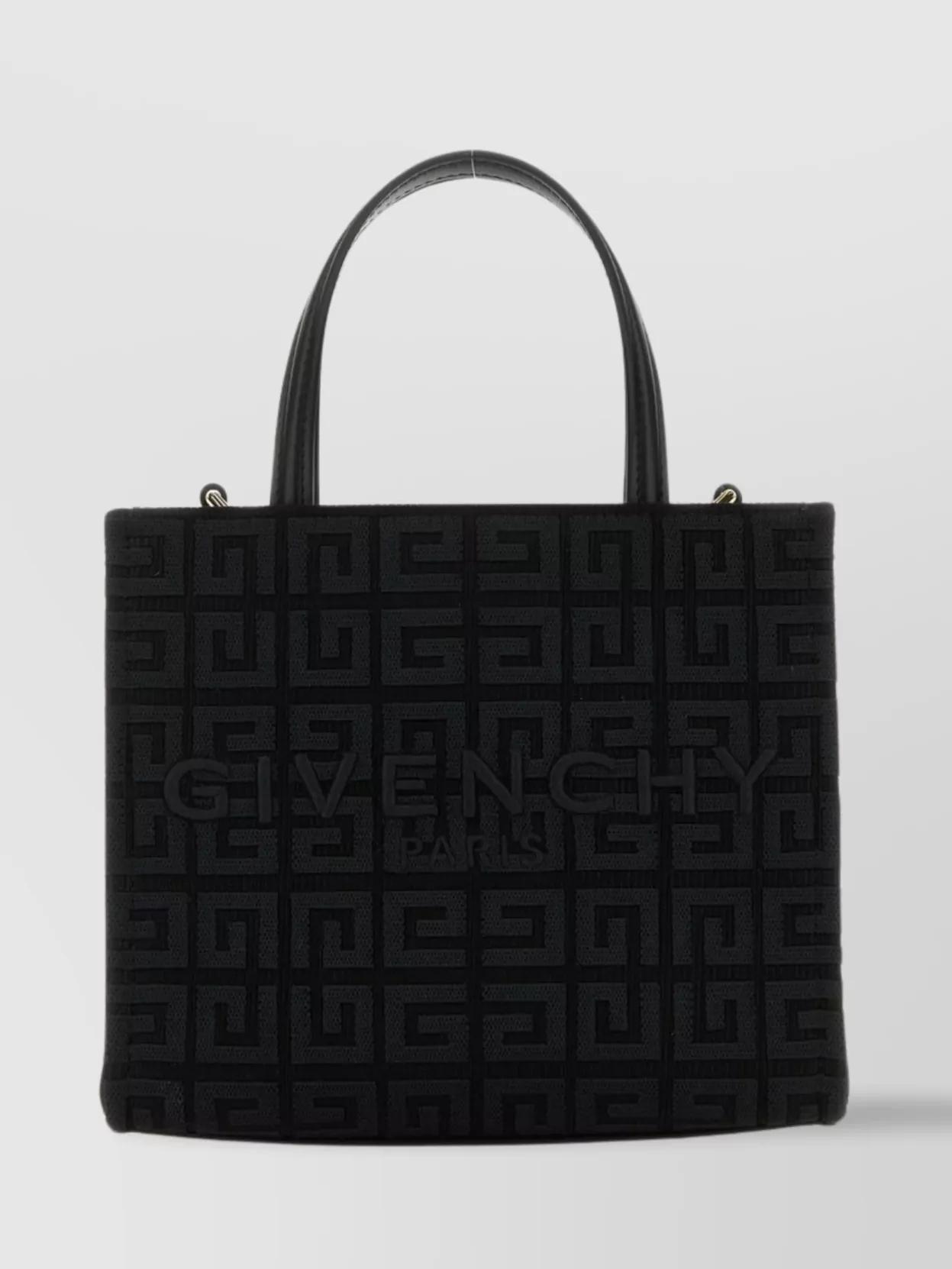 Givenchy Mini Textured Tote Bag in Black | Lyst
