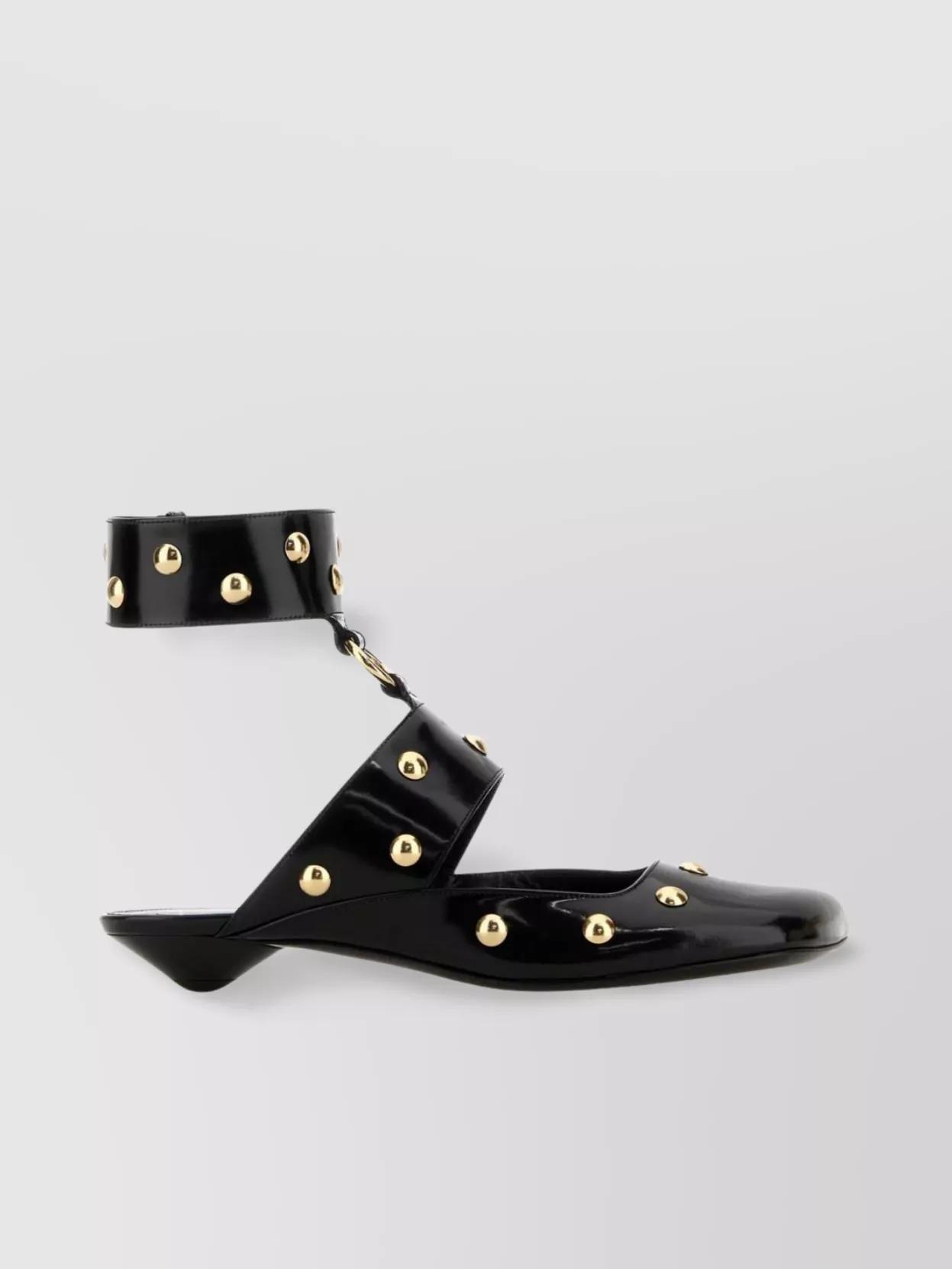 Chloé Leather Jade Sabot Patent Finish | Lyst