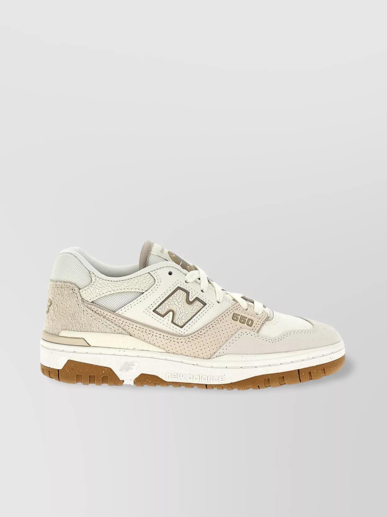 New Balance '550' Sneakers Contrast Sole in White | Lyst