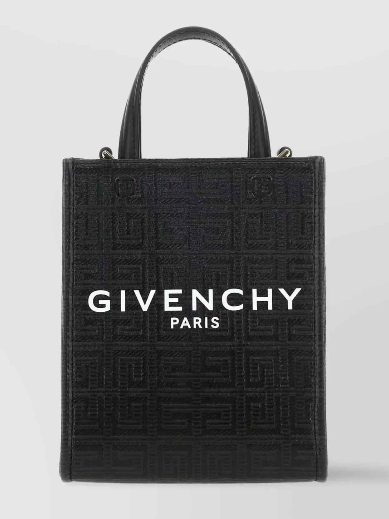 Givenchy Mini G-Tote Handbag Structured Shape in Black | Lyst