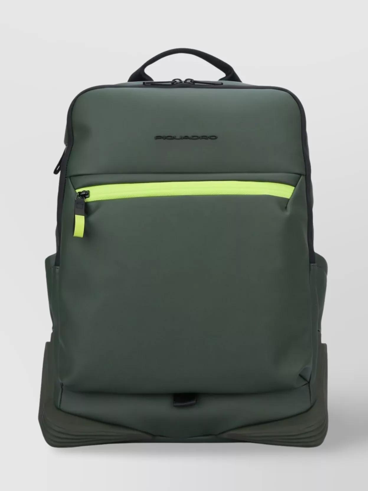 Piquadro Fabric Backpack With Laptop Compartment 15.6' 2 Compartments ...