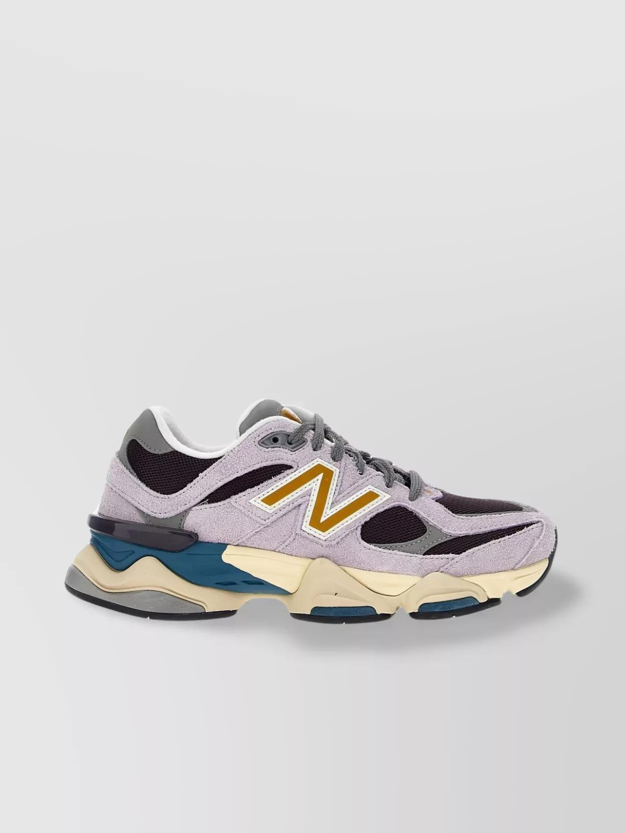 New Balance Sneakers Mesh Panel Suede Overlays in Metallic | Lyst