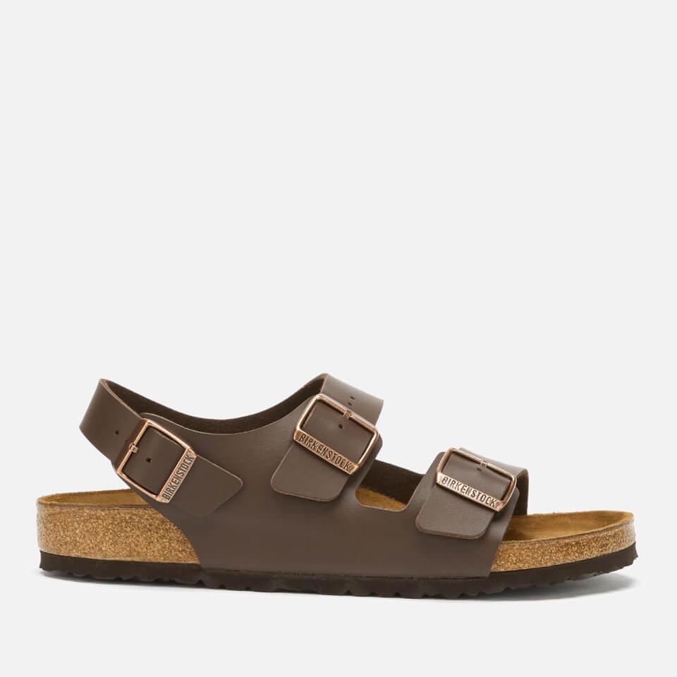 Birkenstock Synthetic Milano Sandals In Brown For Men Save 41 Lyst