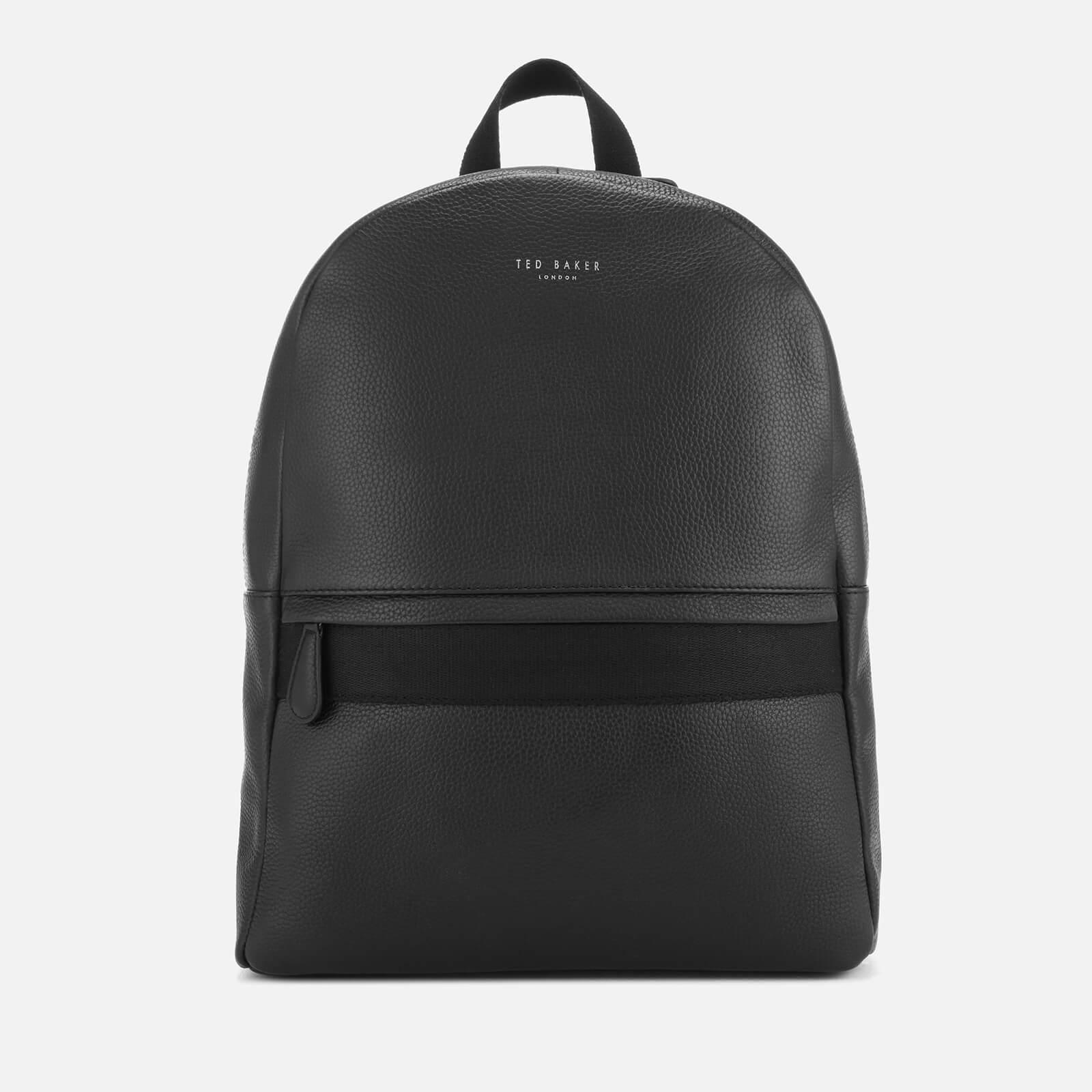 Ted Baker Rickrak Leather Backpack in Black for Men | Lyst