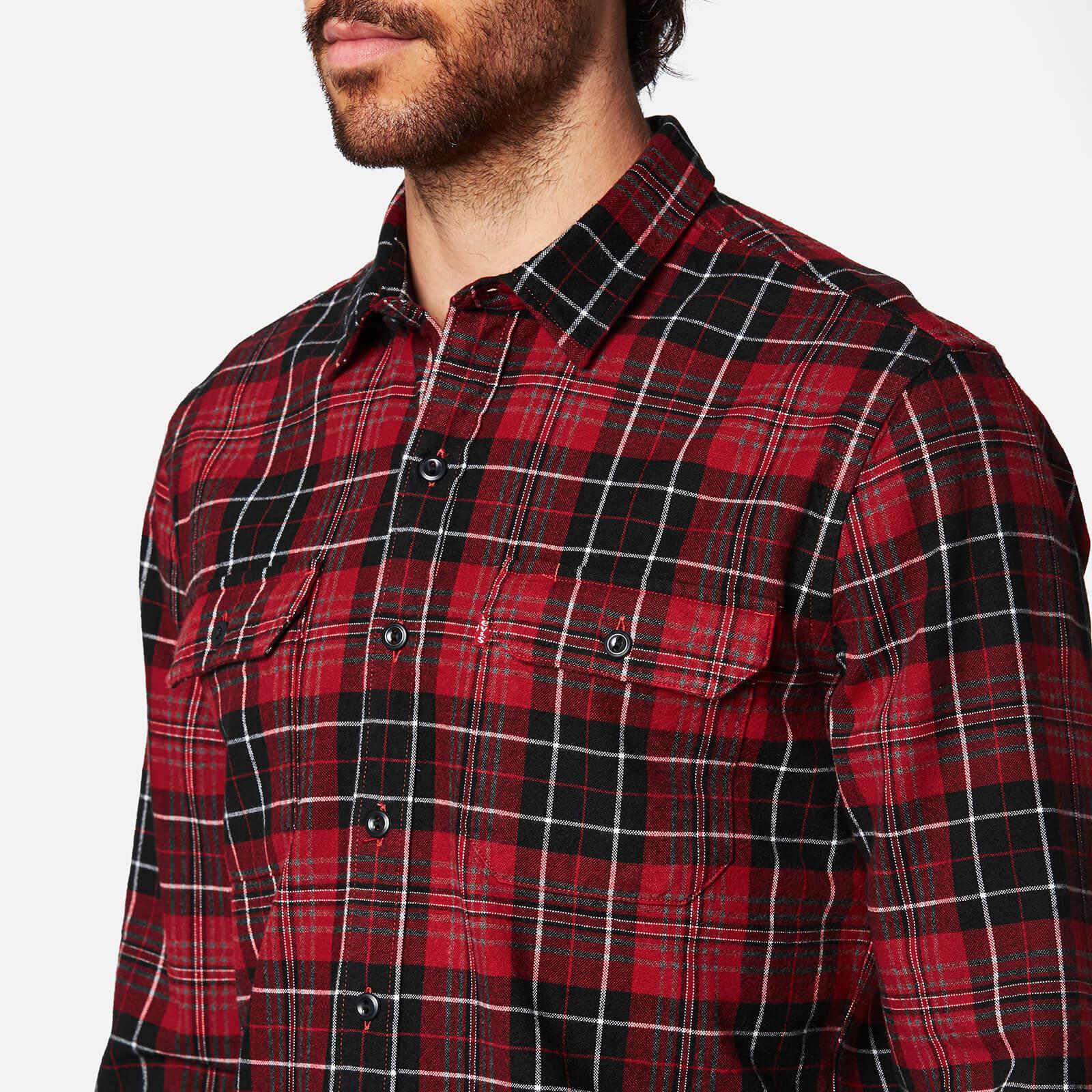 Levi's Cotton Jackson Worker Shirt in Red for Men - Lyst