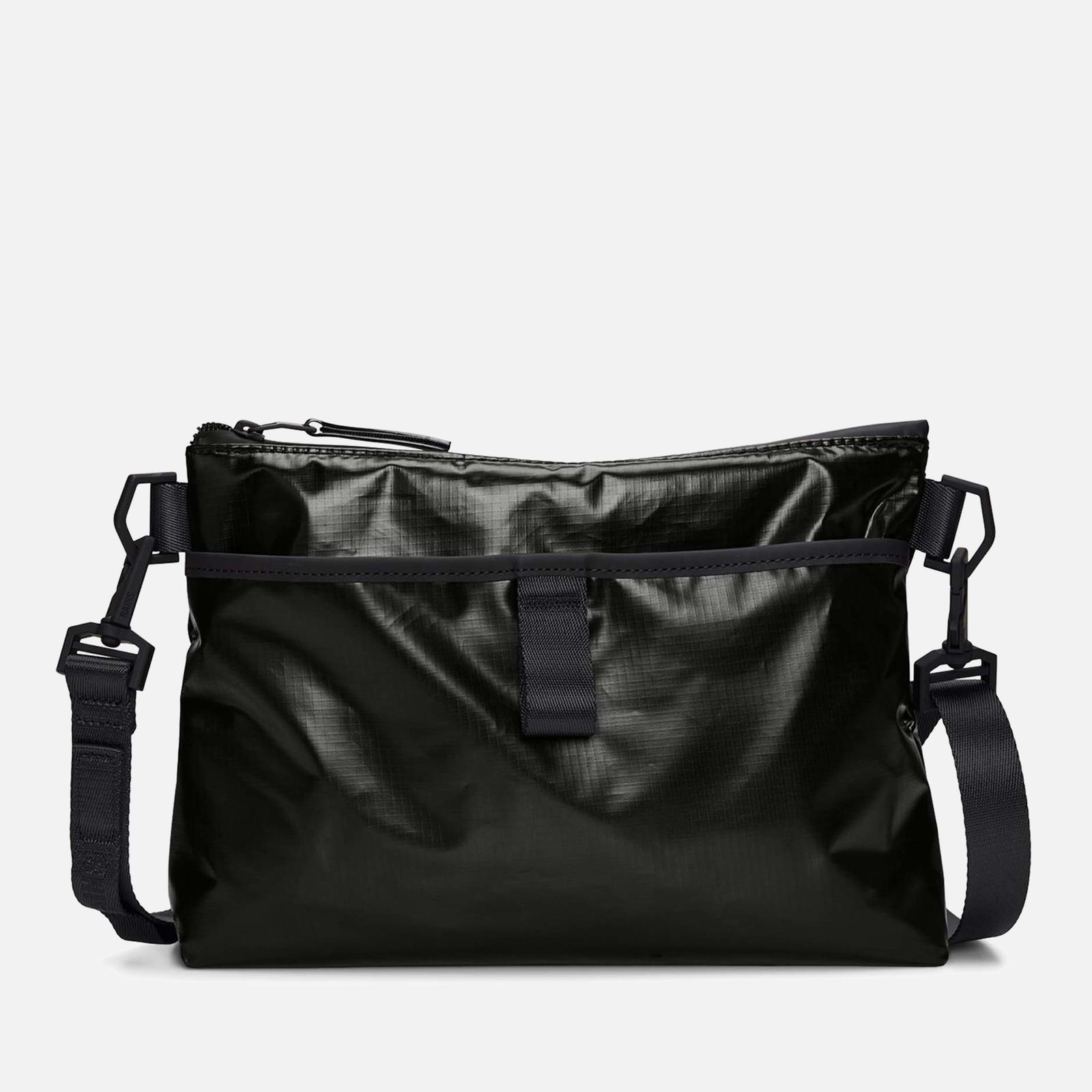 Rains Sibu Nylon Musette Bag in Black | Lyst