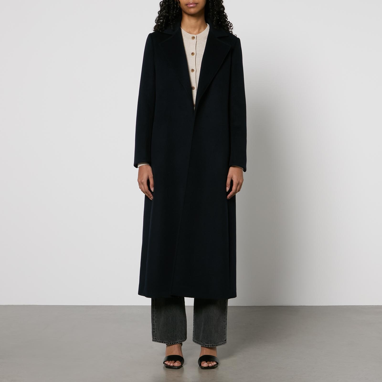 MAX&Co. Longrun Classic Wool Coat in Black | Lyst