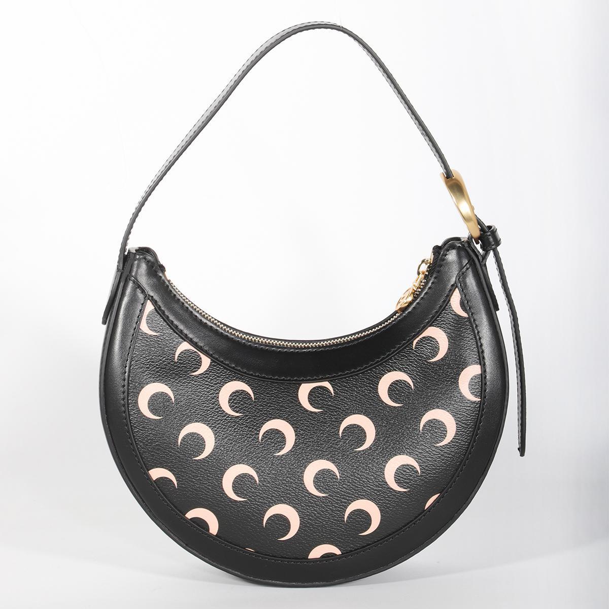 Marine Serre Leather Shoulder Bag in Gray | Lyst Marine Serre Leather Shoulder Bag in Gray | Lyst