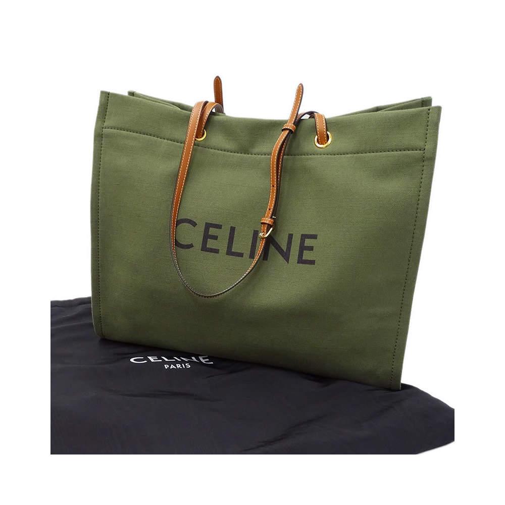 Celine Green Handbag Tote | semashow.com