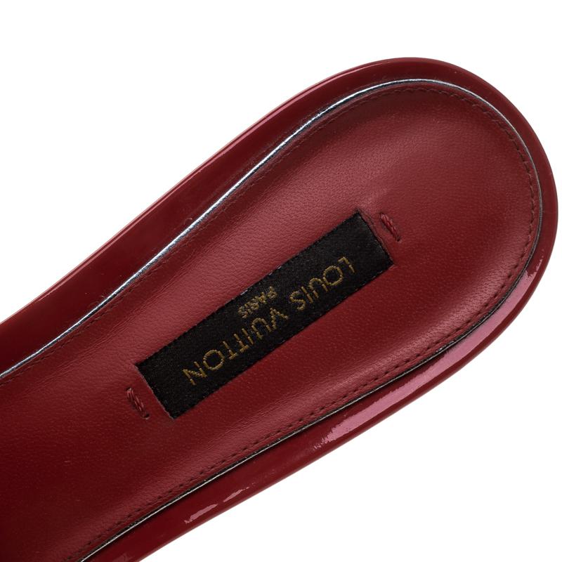 Louis Vuitton Red Bottom Slides | semashow.com