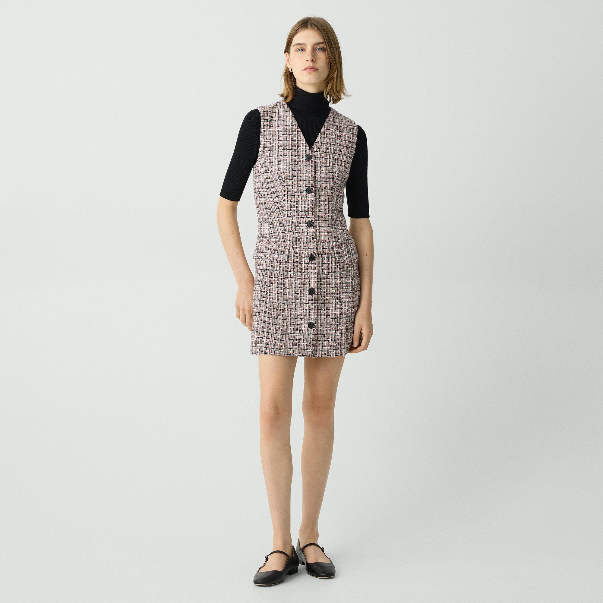 Theory Tweed Dresses for Women | Lyst Theory Tweed Dresses for Women | Lyst