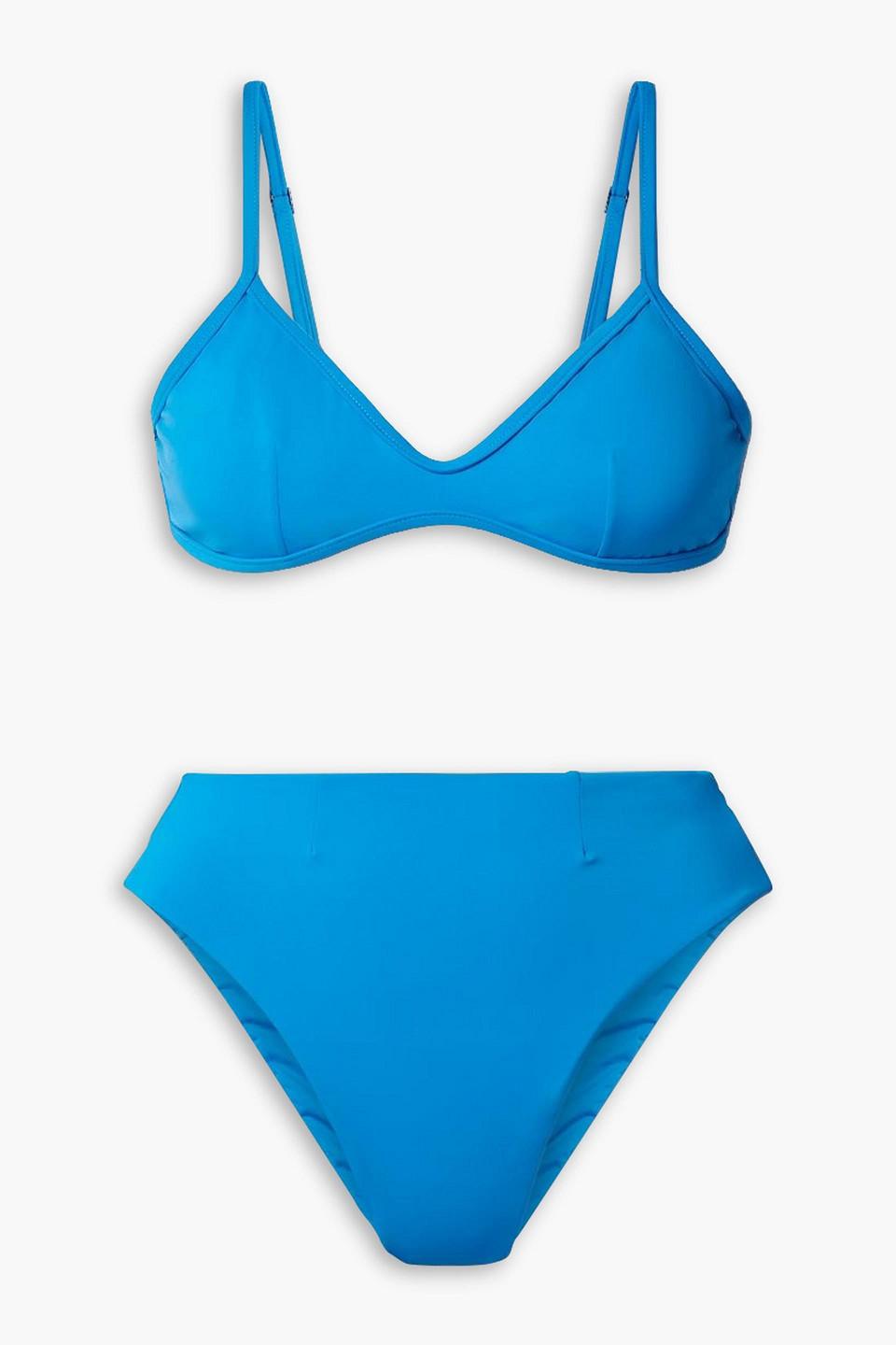 Haight Cris And Classic Bikini in Blue | Lyst