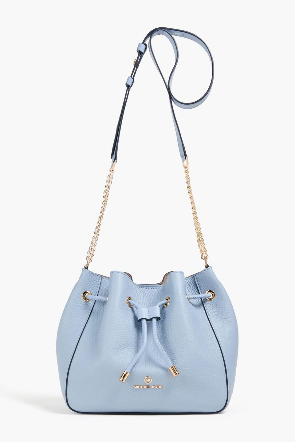 Michael kors blue bucket bag store