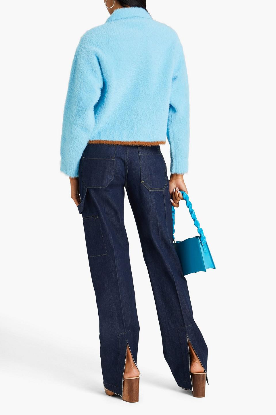 Jacquemus Papier High-rise Straight-leg Jeans in Blue | Lyst Jacquemus Papier High-rise Straight-leg Jeans in Blue | Lyst