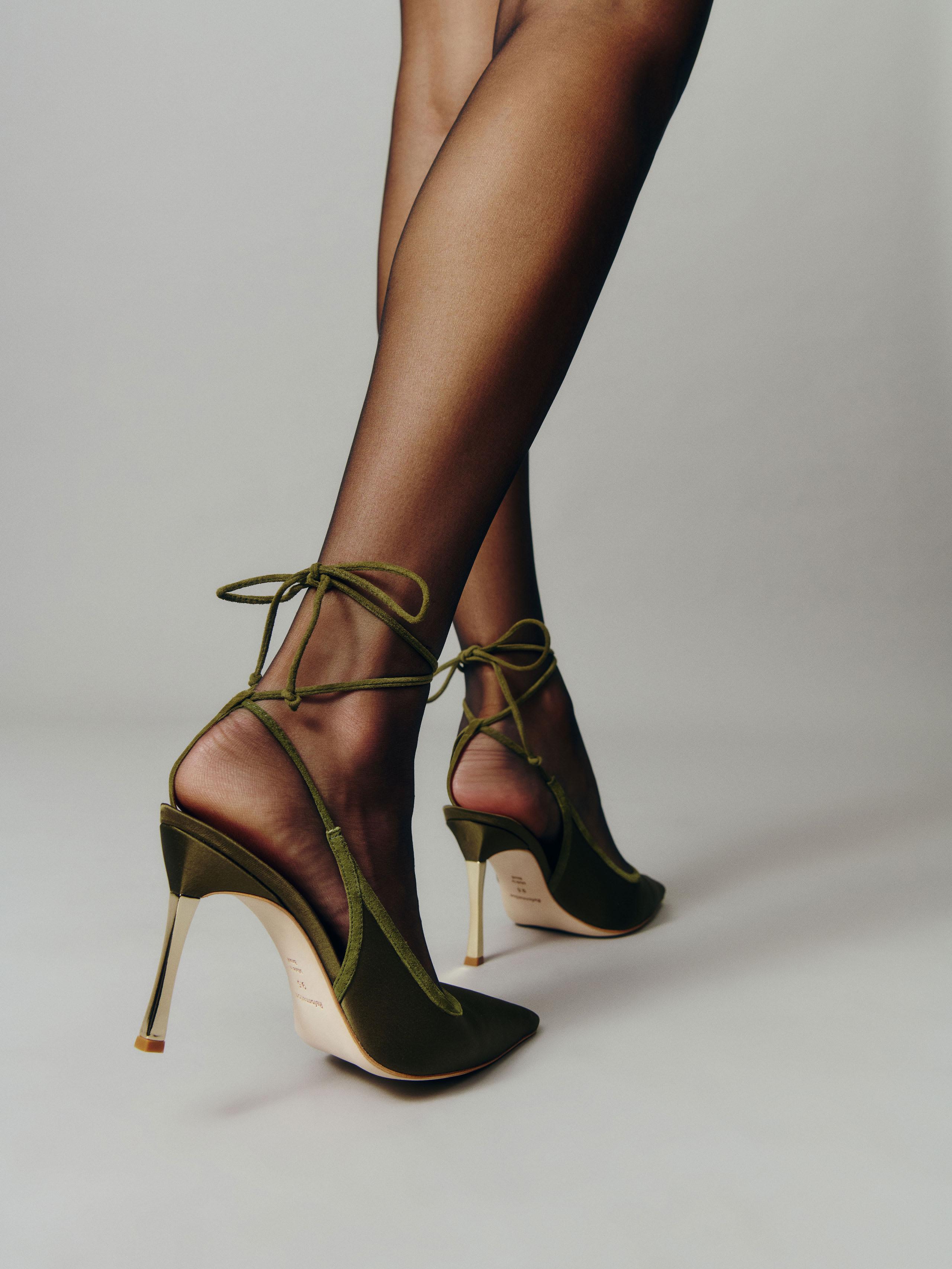 Reformation Paris Heeled Pump | Lyst