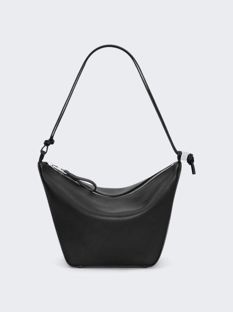 Loewe Mini Hammock Hobo Bag in Black | Lyst Loewe Mini Hammock Hobo Bag in Black | Lyst