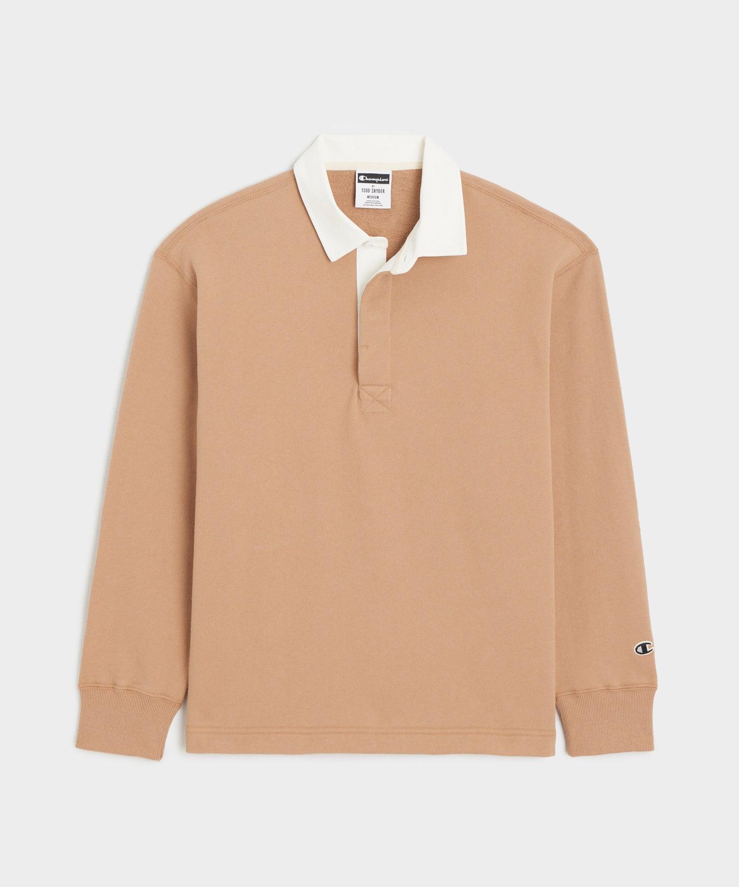 Todd Snyder Oversized Terry Rugby in Natural for Men | Lyst
