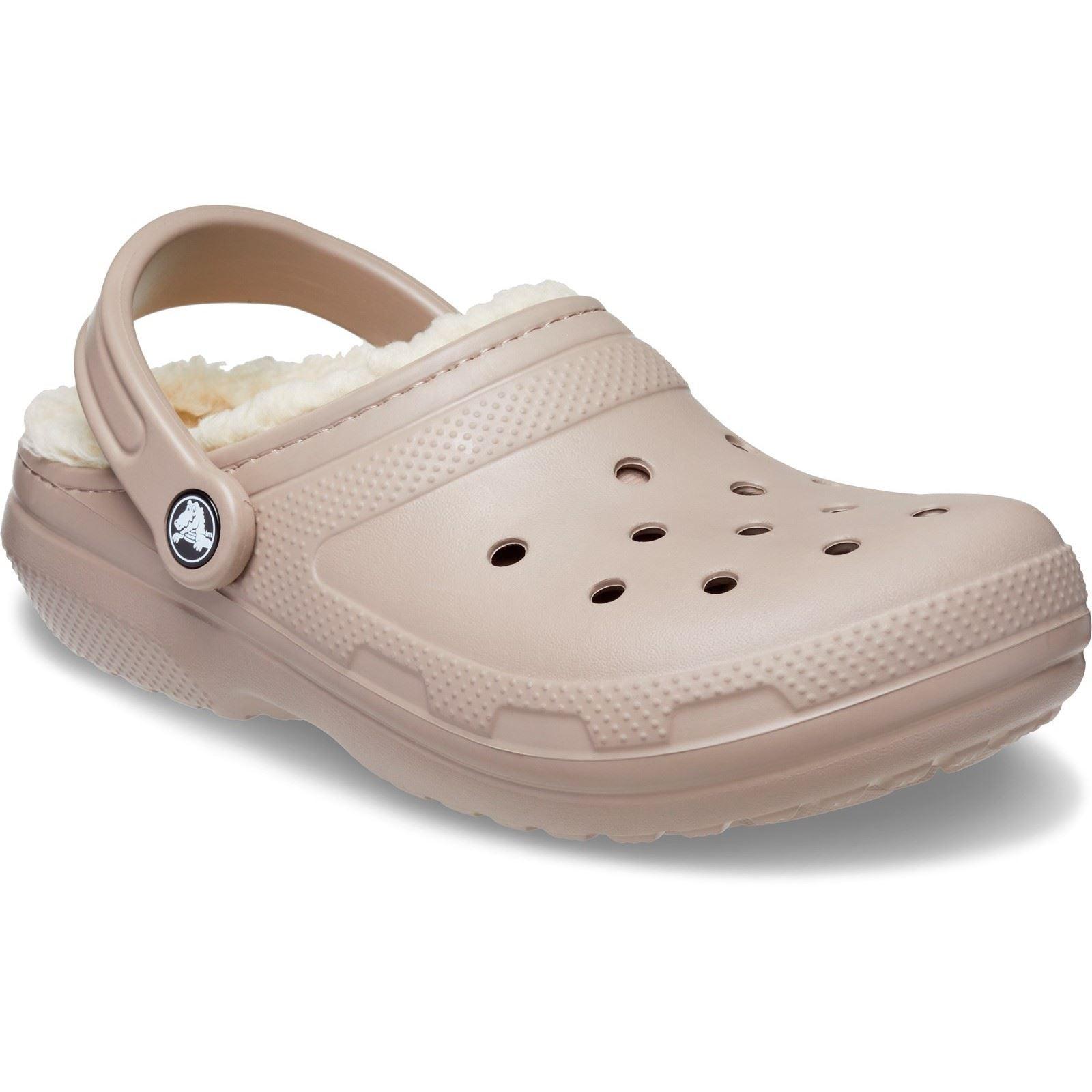 Crocs™ 203591 Classic Lined Uni Thermoplastic Mushroom/bone Clogs in ...