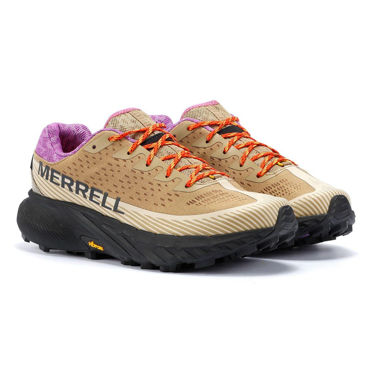 Merrell Breathable Trail Running Sneakers in Natural for Men | Lyst