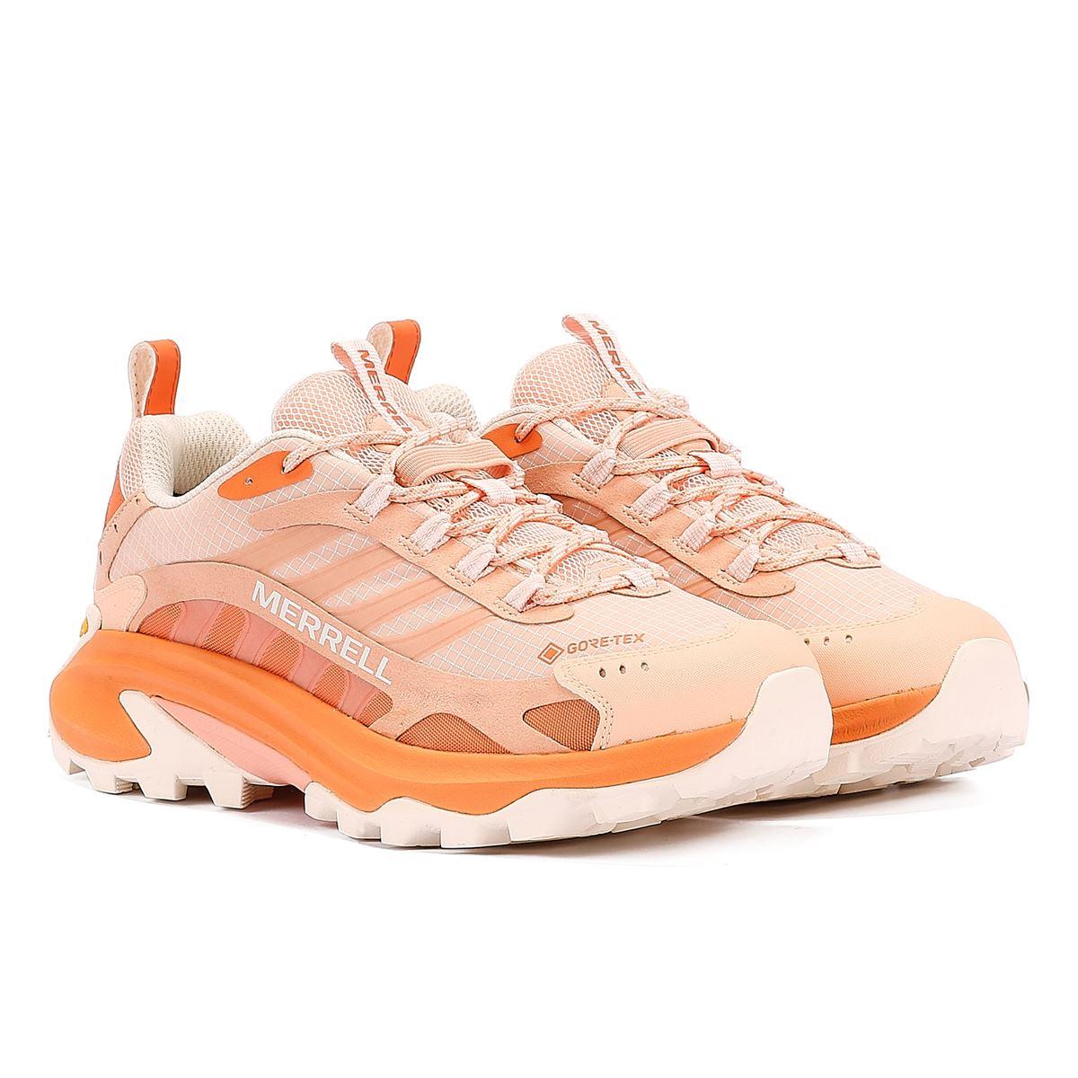 Merrell Moab Speed 2 Gore-tex Women's Coyote Peach Trainers in Pink | Lyst