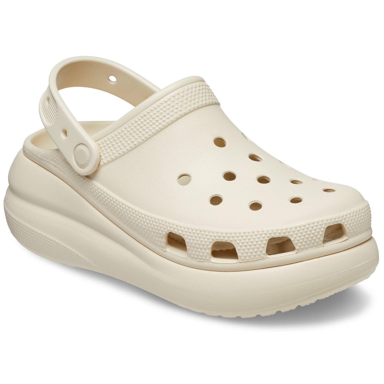 Crocs™ Classic Crush Eva Women's Bone Clogs in Metallic | Lyst