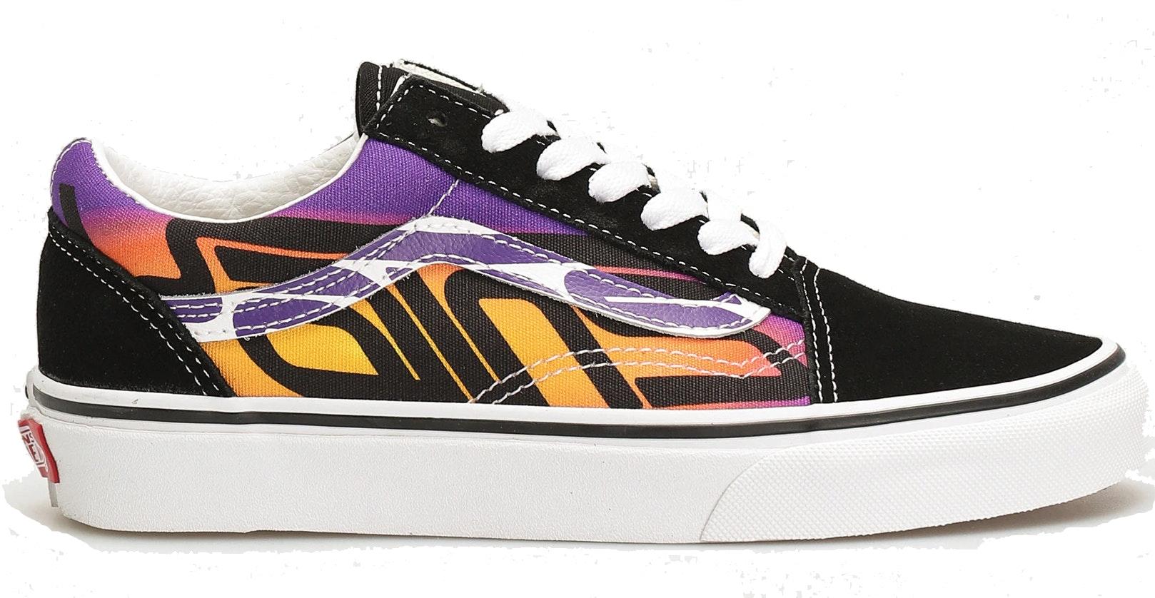 Vans Ua Old Skool Printed Graphic Check Multi Sneaker in Black for Men ...