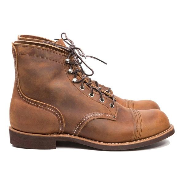 Red Wing 8085 Iron Ranger Rough & Tough Vibram in Brown for Men | Lyst