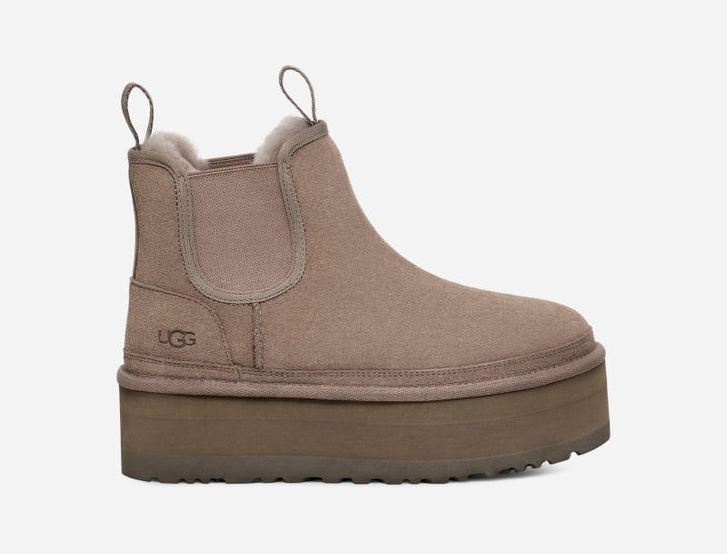 UGG ® Neumel Platform Chelsea Boot in Brown | Lyst UK