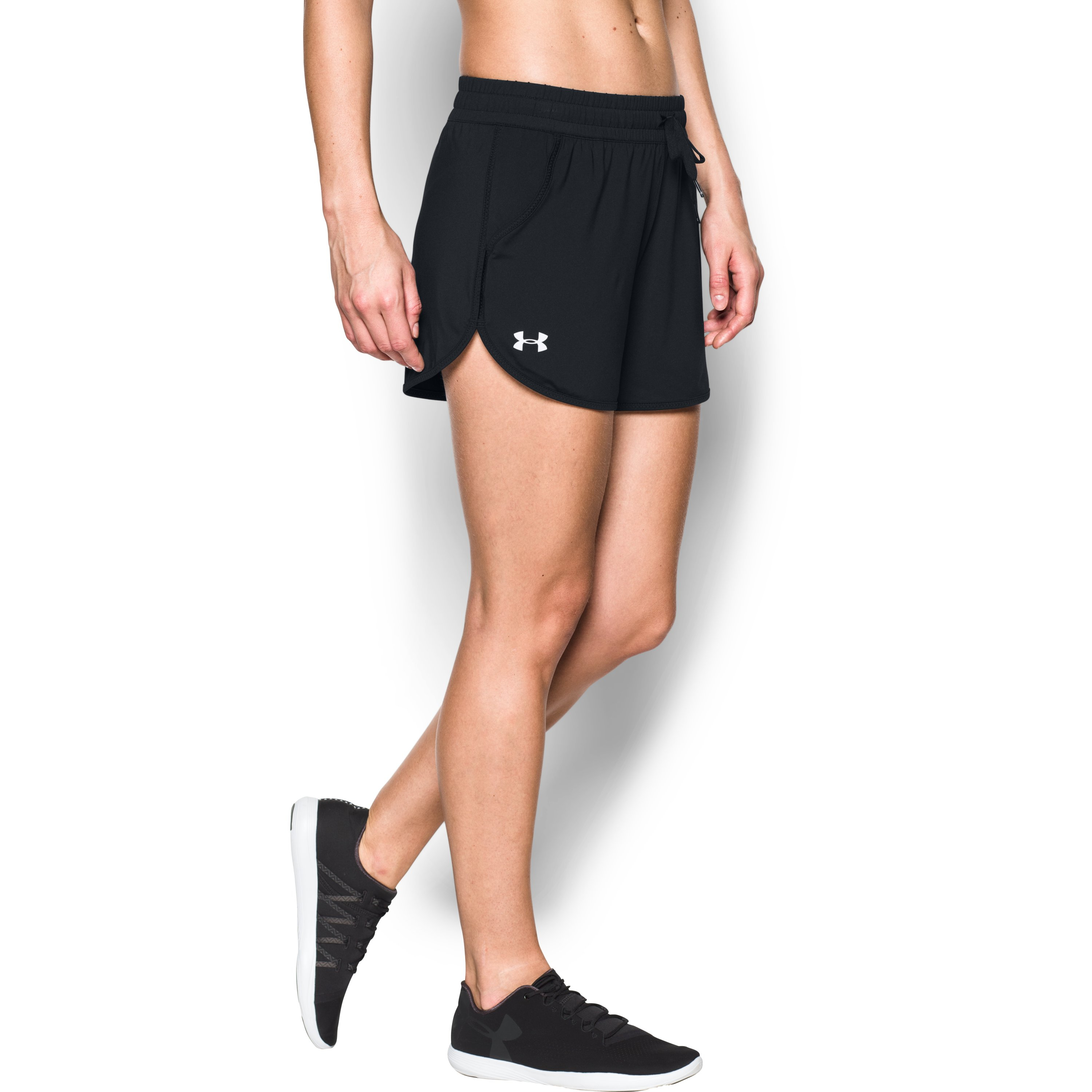 Under Armour Synthetic Women's Ua Assist Shorts in Black / (Black) - Lyst