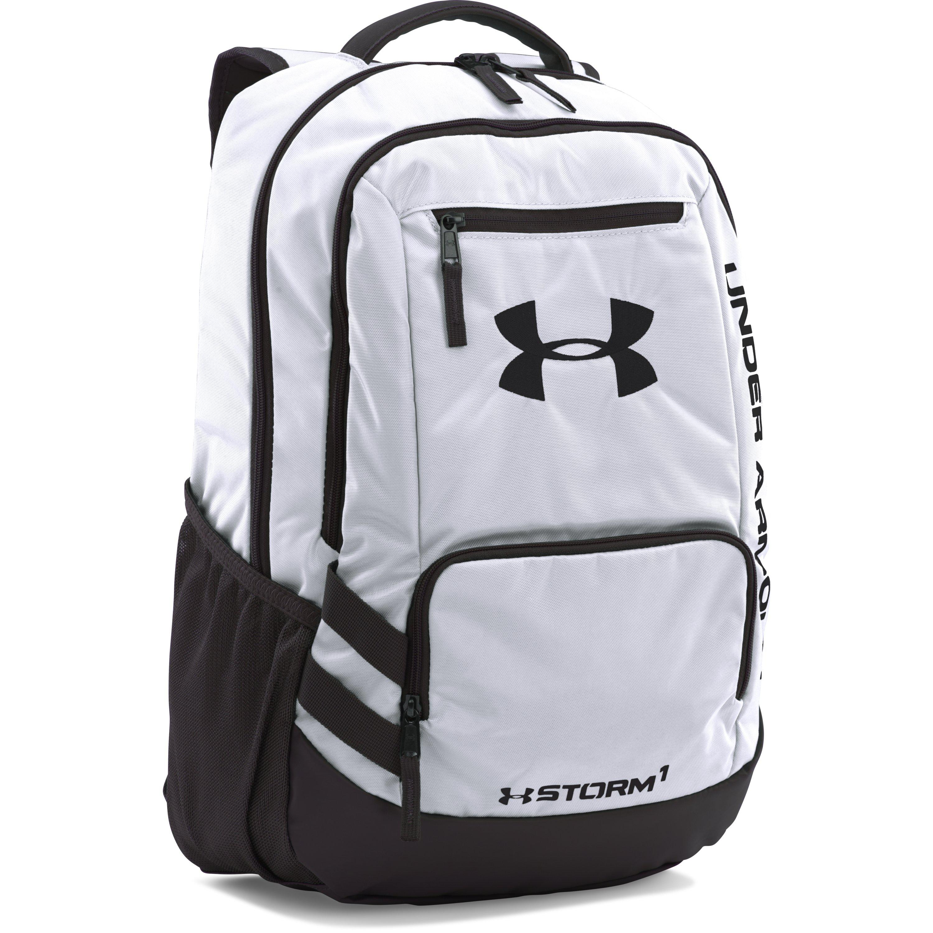 Under Armour Ua Team Hustle Backpack in Gray | Lyst Under Armour Ua Team Hustle Backpack in Gray | Lyst