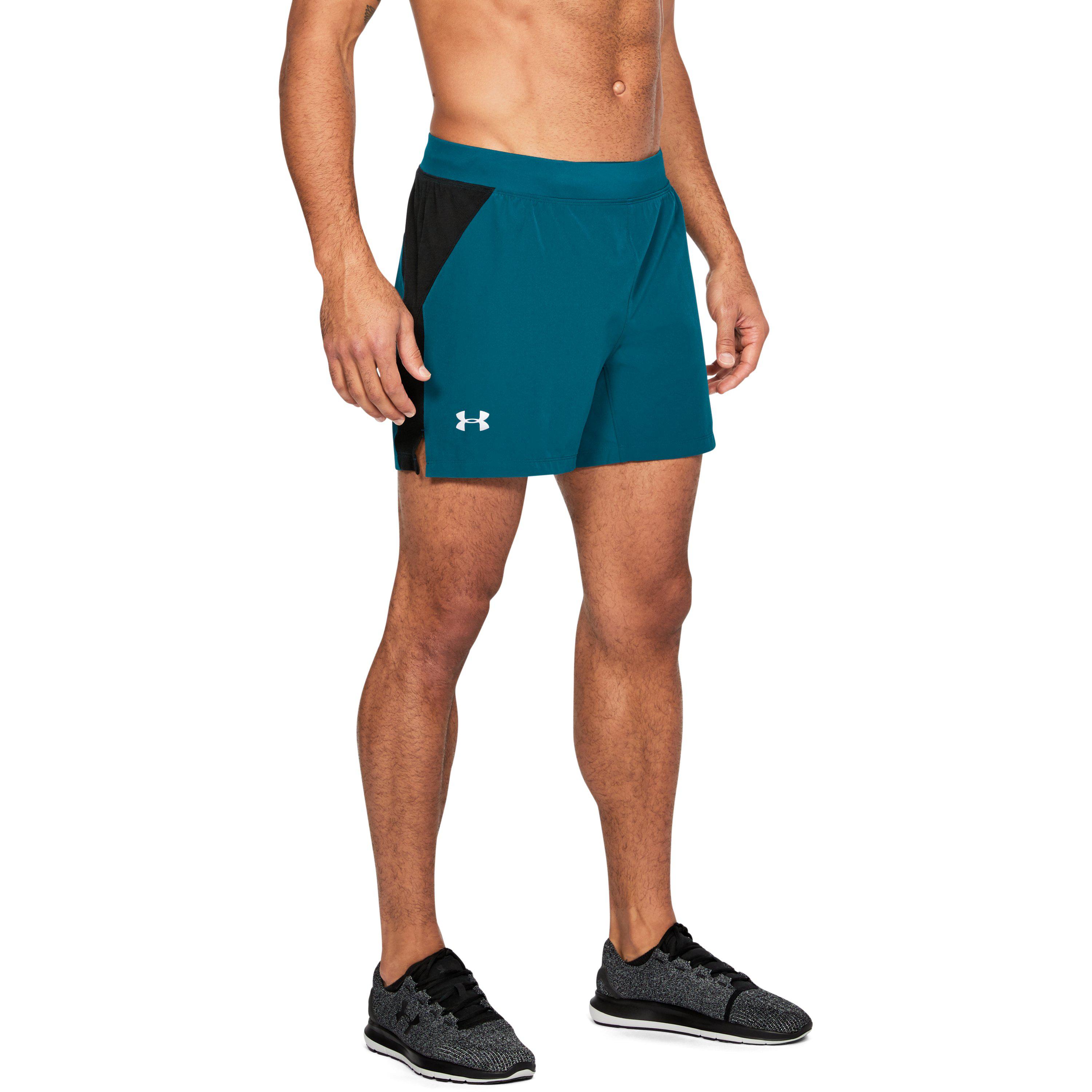 Under Armour Men's Ua Speedpocket Swyft 5'' Shorts in Blue for Men - Lyst