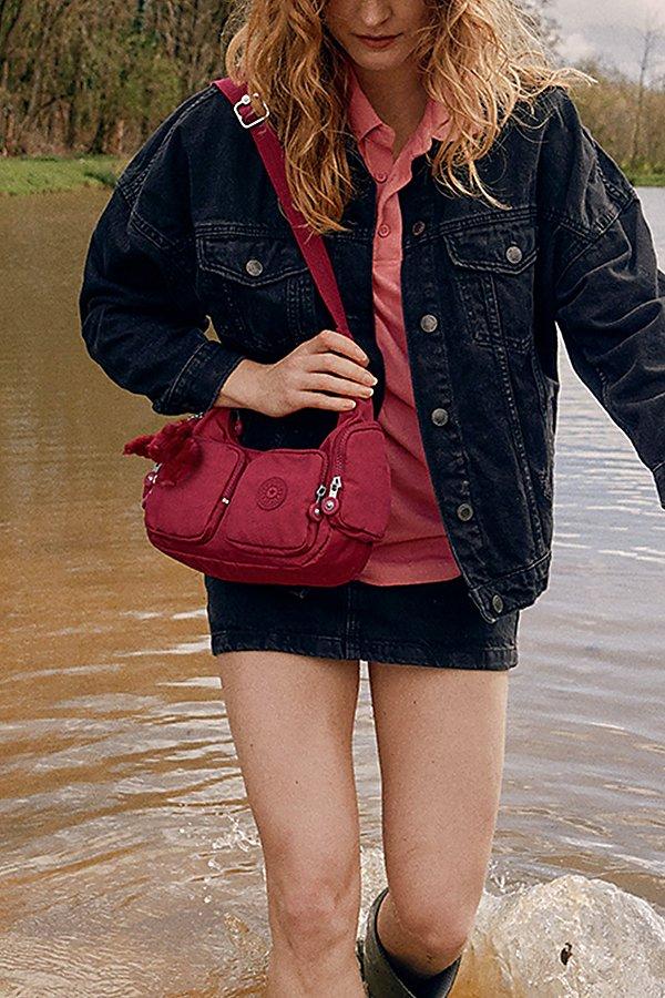 Kipling Rikka Small Cargo Nylon Crossbody Bag in Blue | Lyst